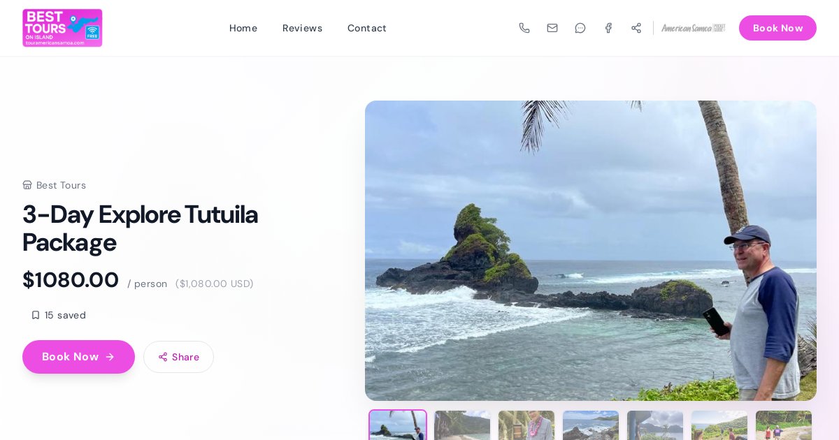 3-Day Explore Tutuila Package | Best Tours