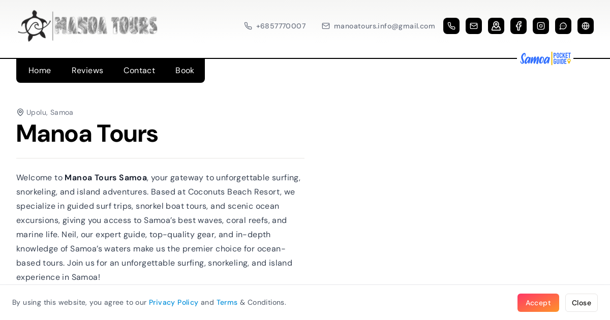 Manoa Tours - Book Now!