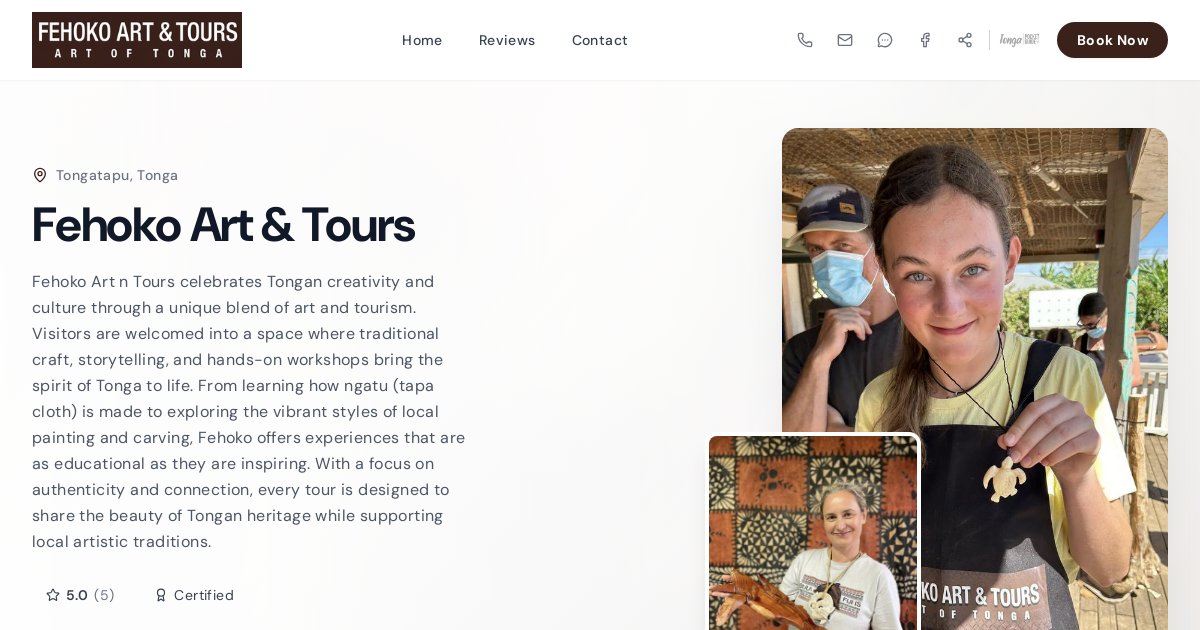 Fehoko Art & Tours - Book Now!