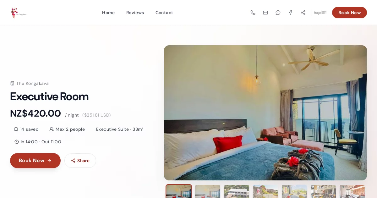 Executive Room | The Kongakava