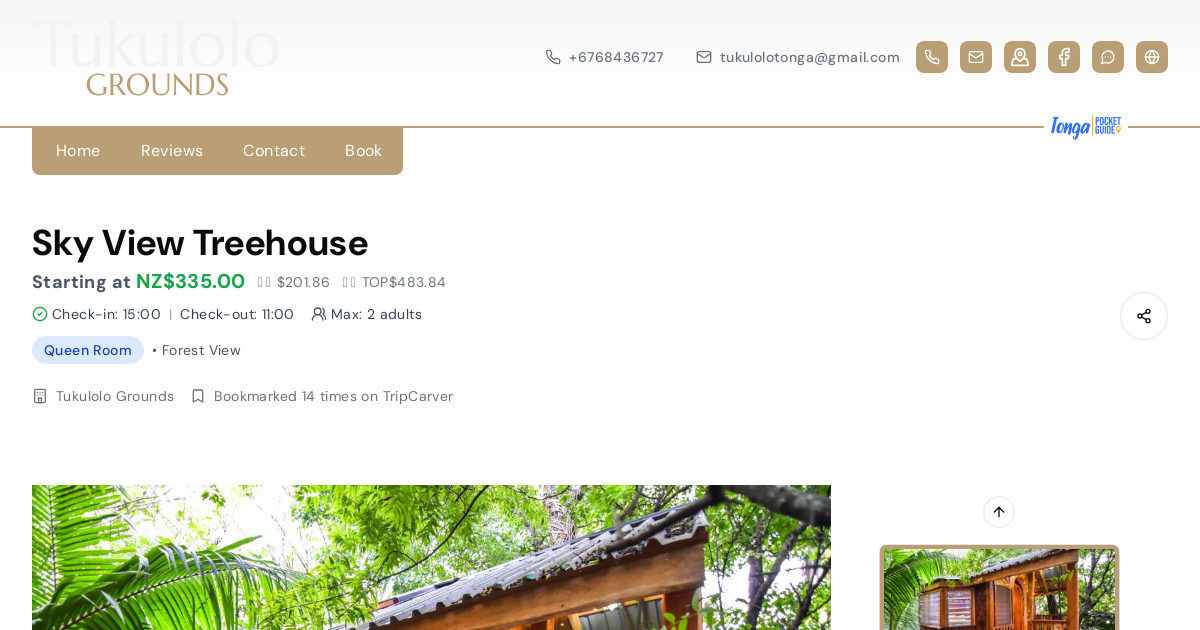 Sky View Treehouse | Tukulolo Grounds